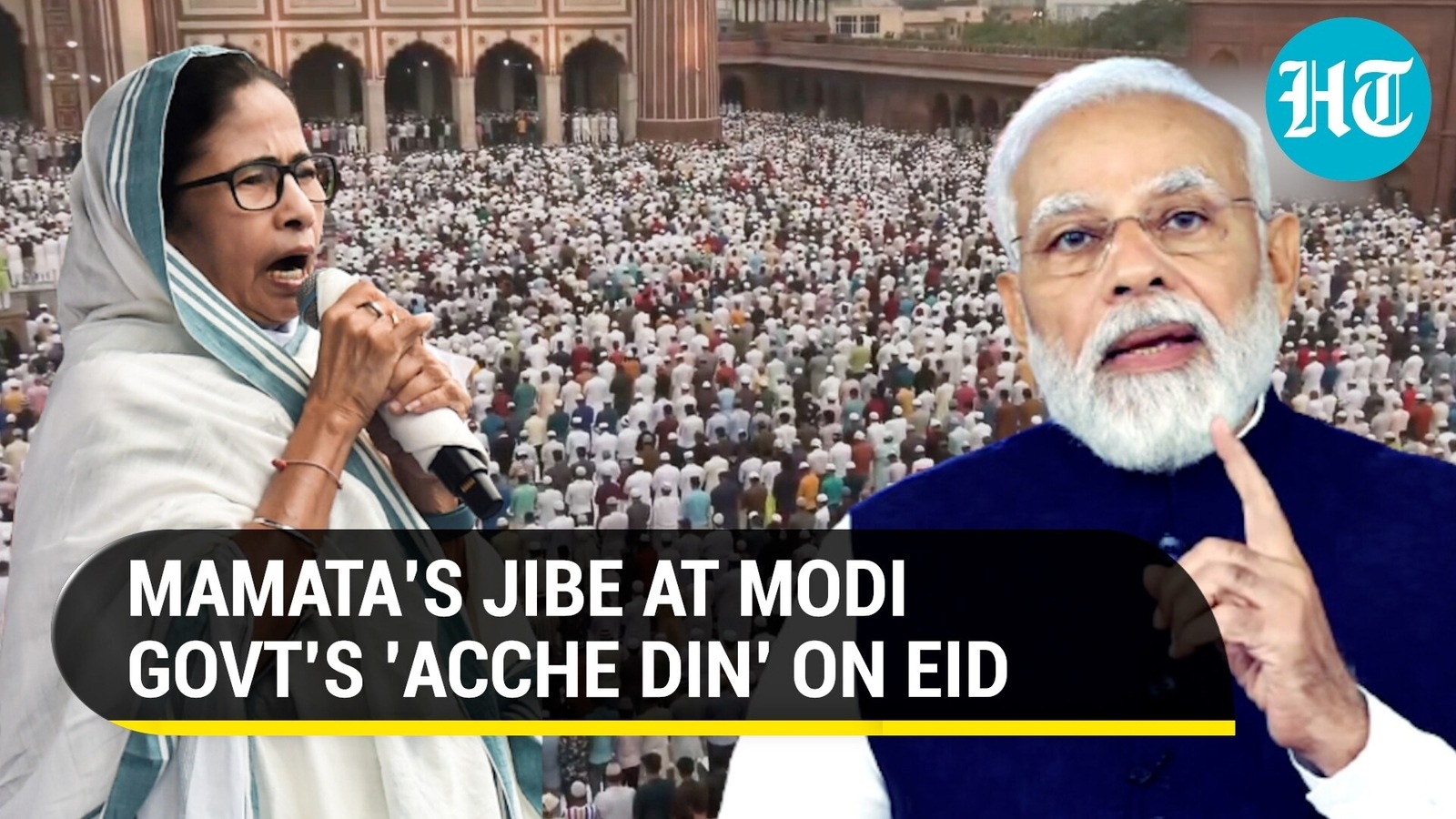 'Unity not division...': CM Mamata's Eid-Al-Fitr message from Kolkata I ...