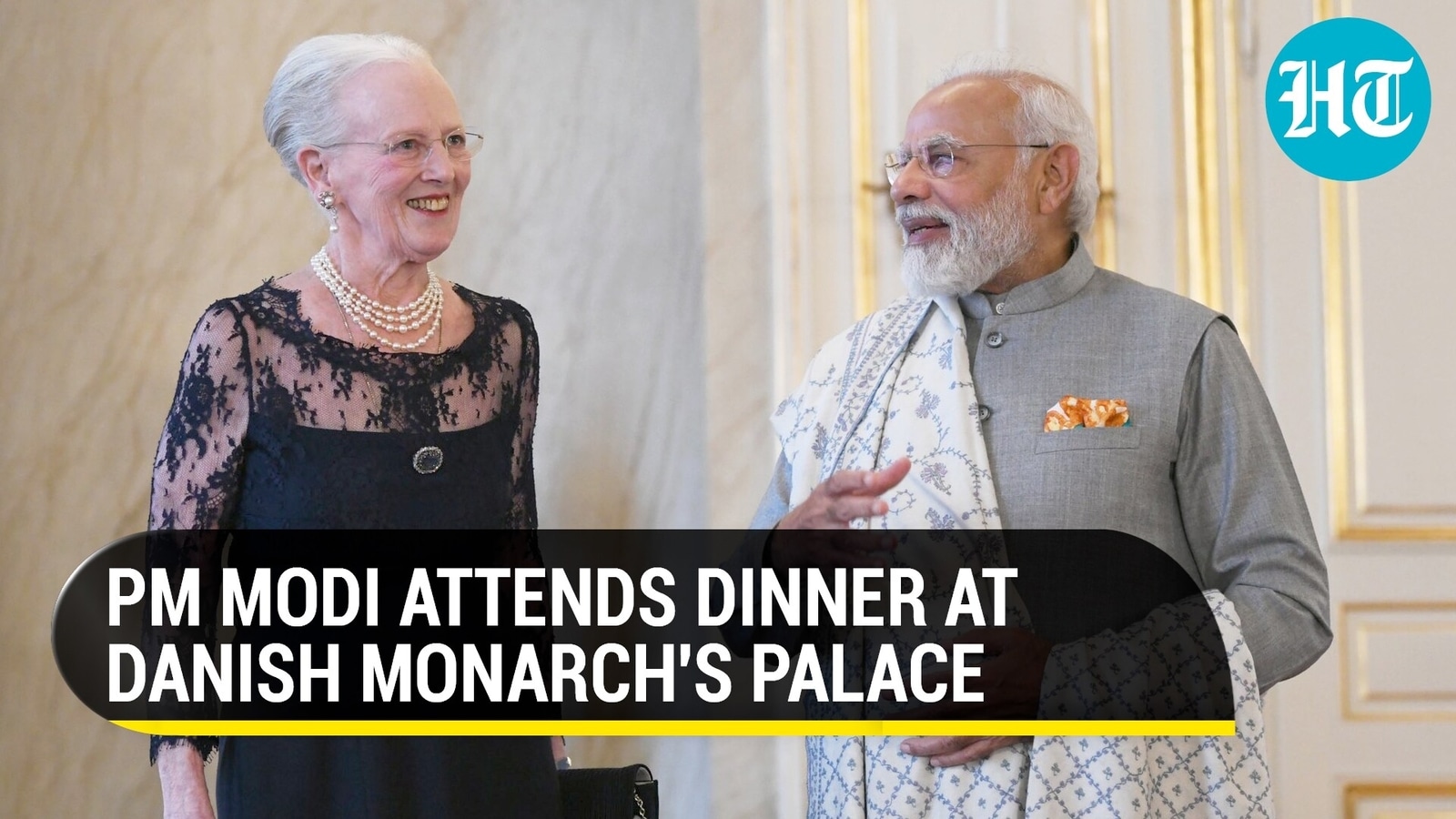 PM Modi attends dinner hosted by Queen of the Kingdom of Denmark ...