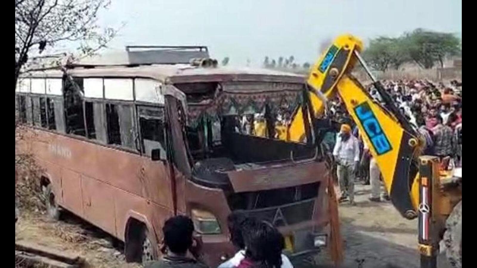 Three killed, 29 hurt as bus skids off road in Punjab’s Jalalabad ...