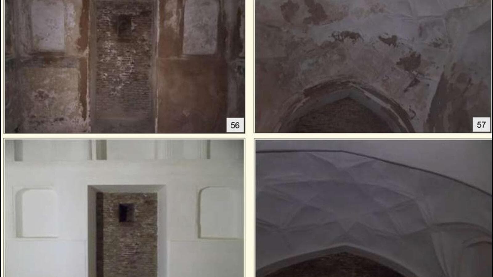 Archaeological Survey of India releases photos of conservation work in ...