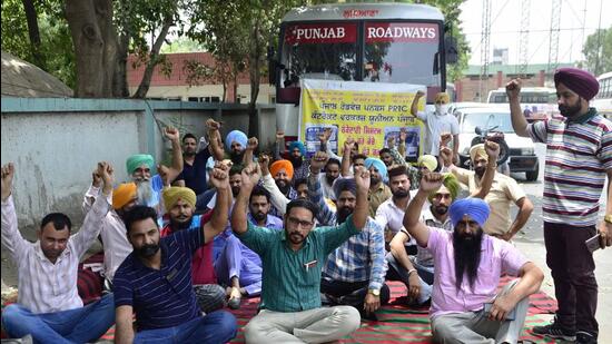 Day 2 of roadways staff strike: Govt buses stay off road, passengers a ...