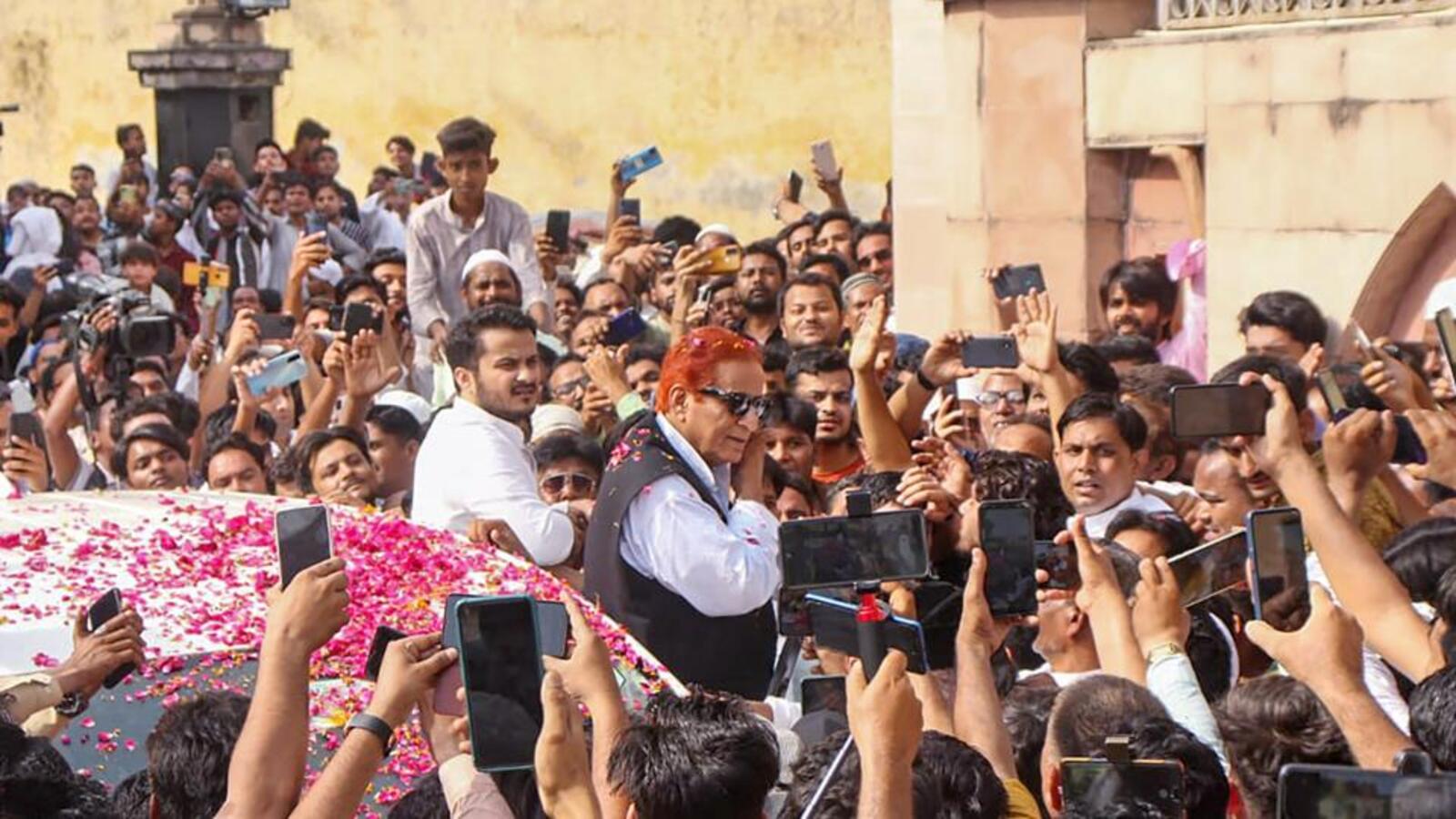 SP leader Azam Khan released from prison | India News