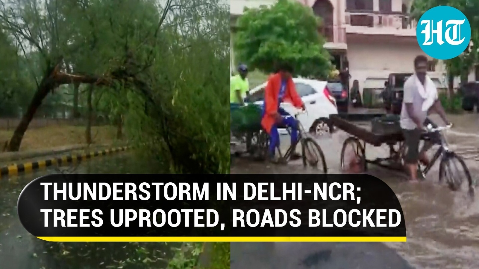 Delhi storm: Heavy rain with strong winds trigger blackouts ...