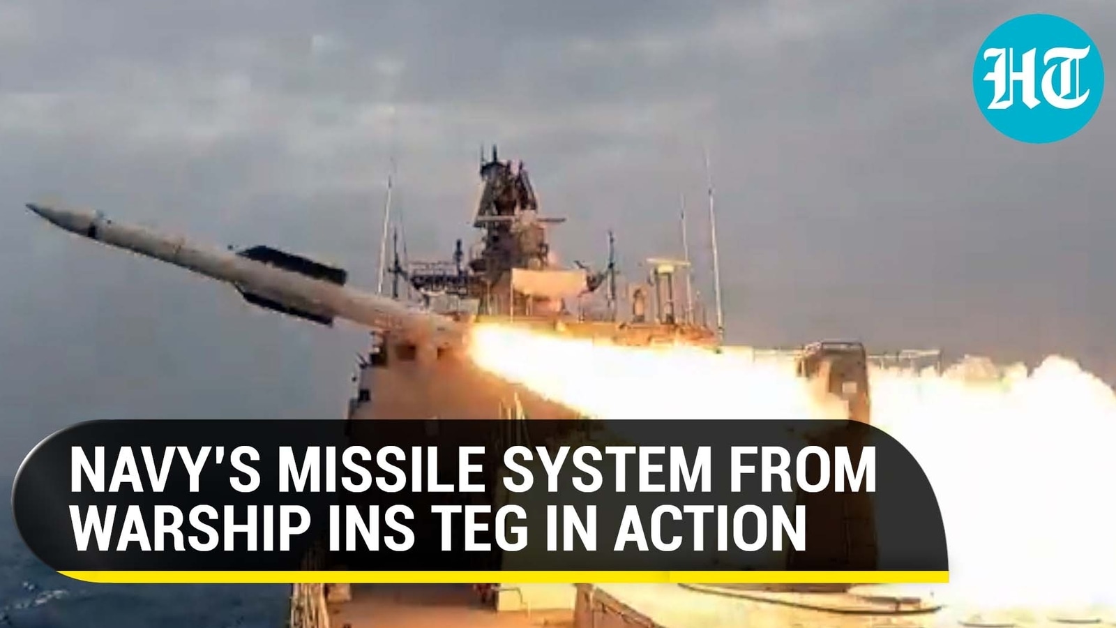 Navy hits 'bulls eye' from warship INS Teg; Surface-to-air missile ...