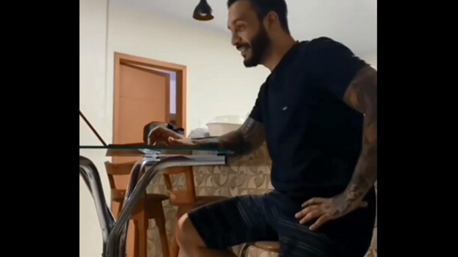 Son Calls Father To His Room Shares He Has Passed His Exam Watch Dads Reaction Trending