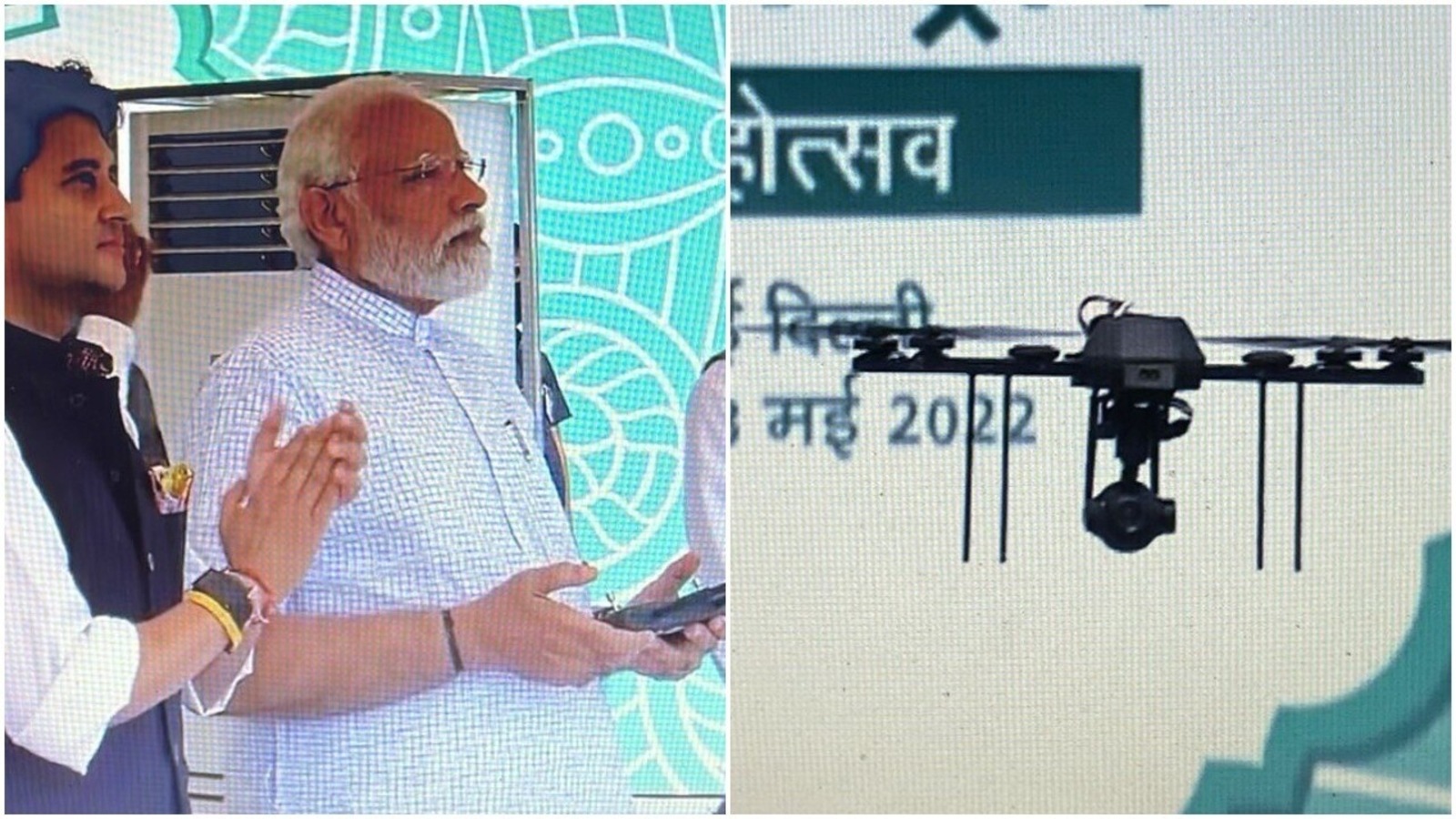 WATCH | PM Modi flies a drone, calls it a ‘game changer’ in health ...
