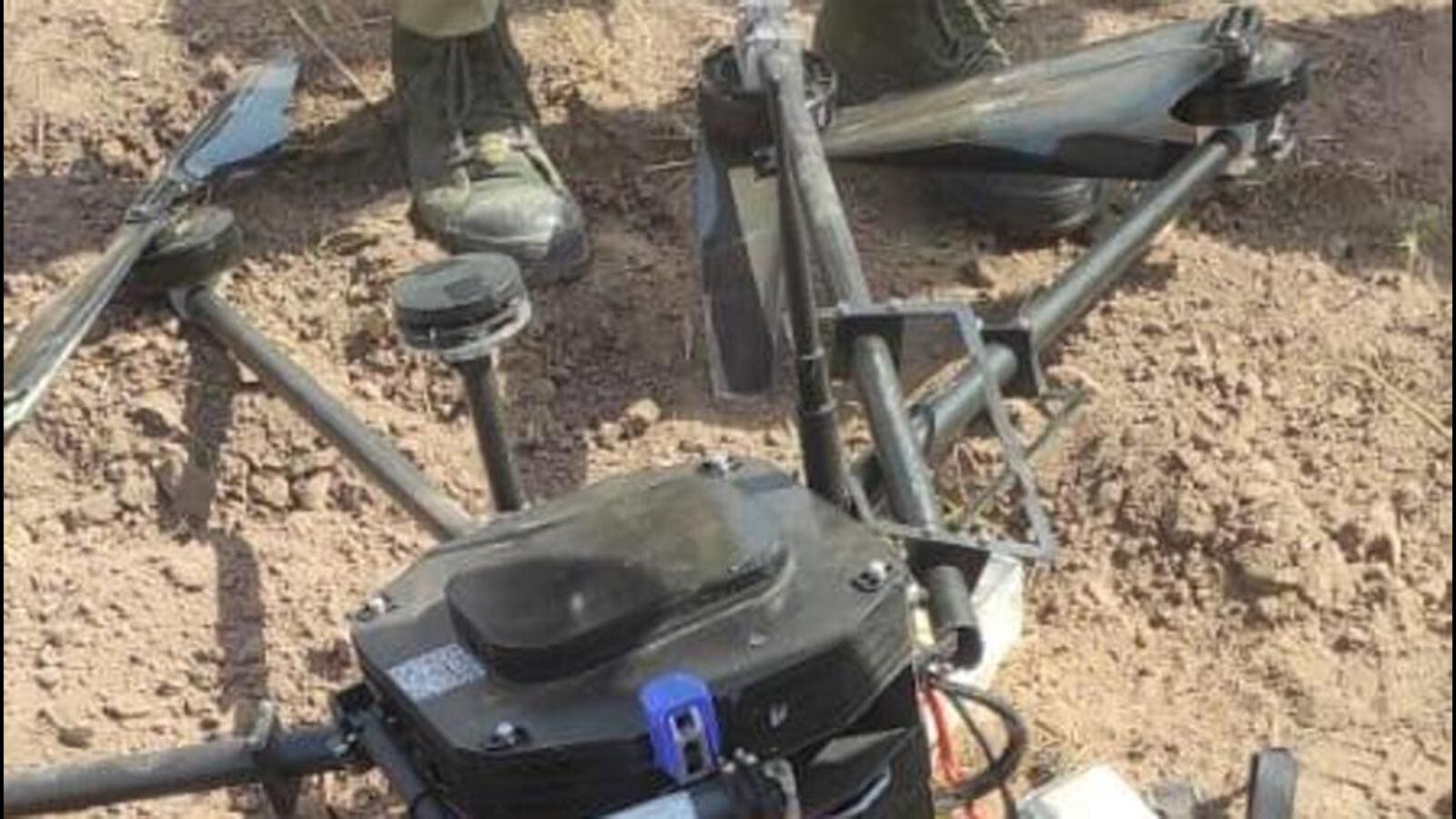 Pak drone with payload of bombs, grenades shot down in Jammu’s ...