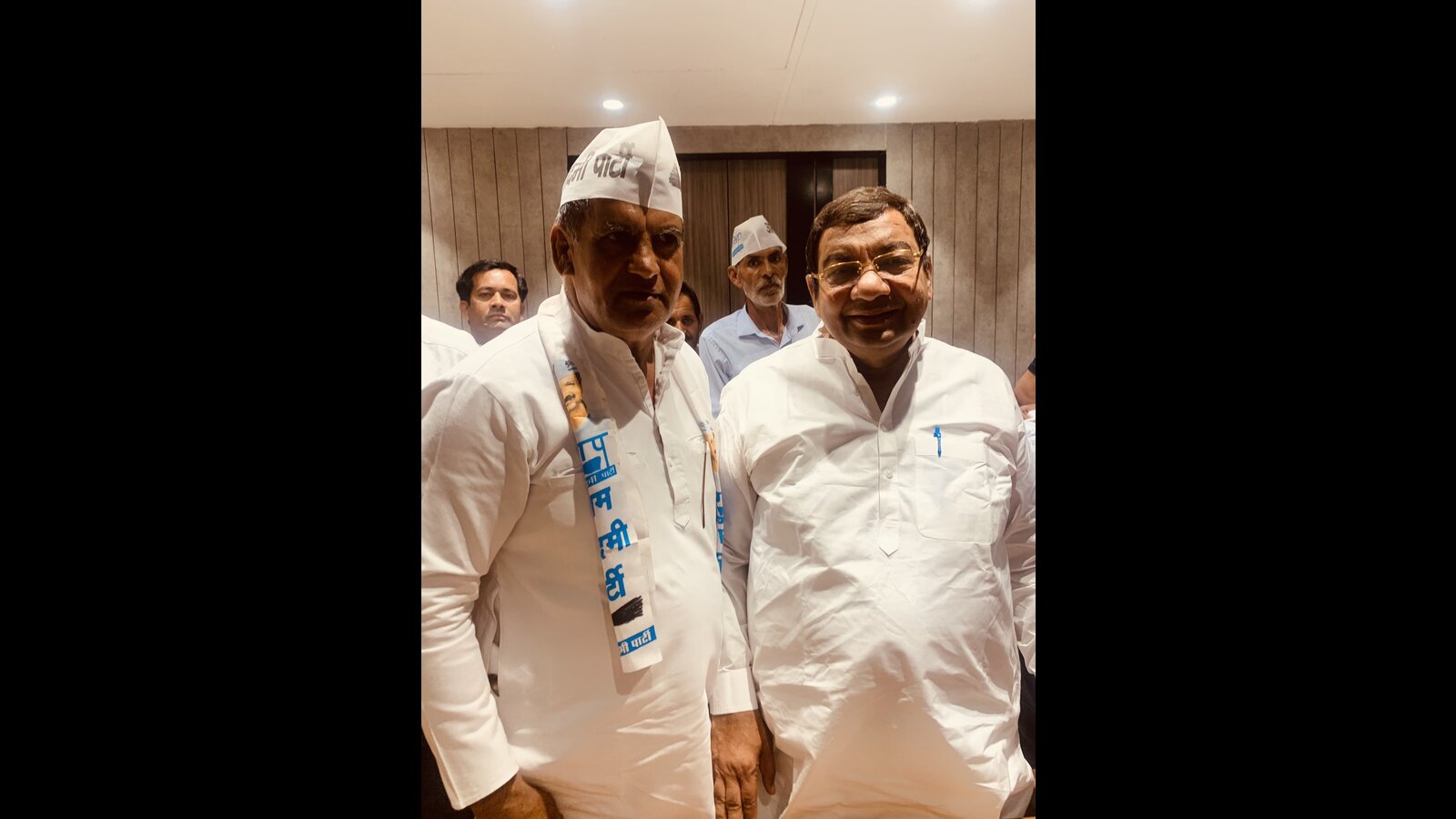 Former MLA Chhoker joins AAP, becomes party candidate from Samalkha MC ...