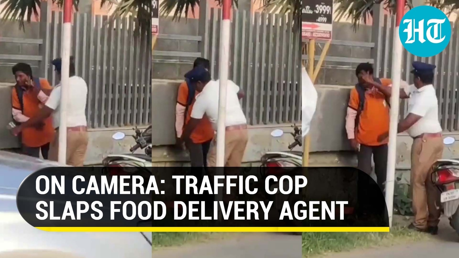 On Camera: Coimbatore Traffic cop slaps food delivery agent; gets ... On Camera: Coimbatore Traffic cop slaps food delivery agent; gets ...