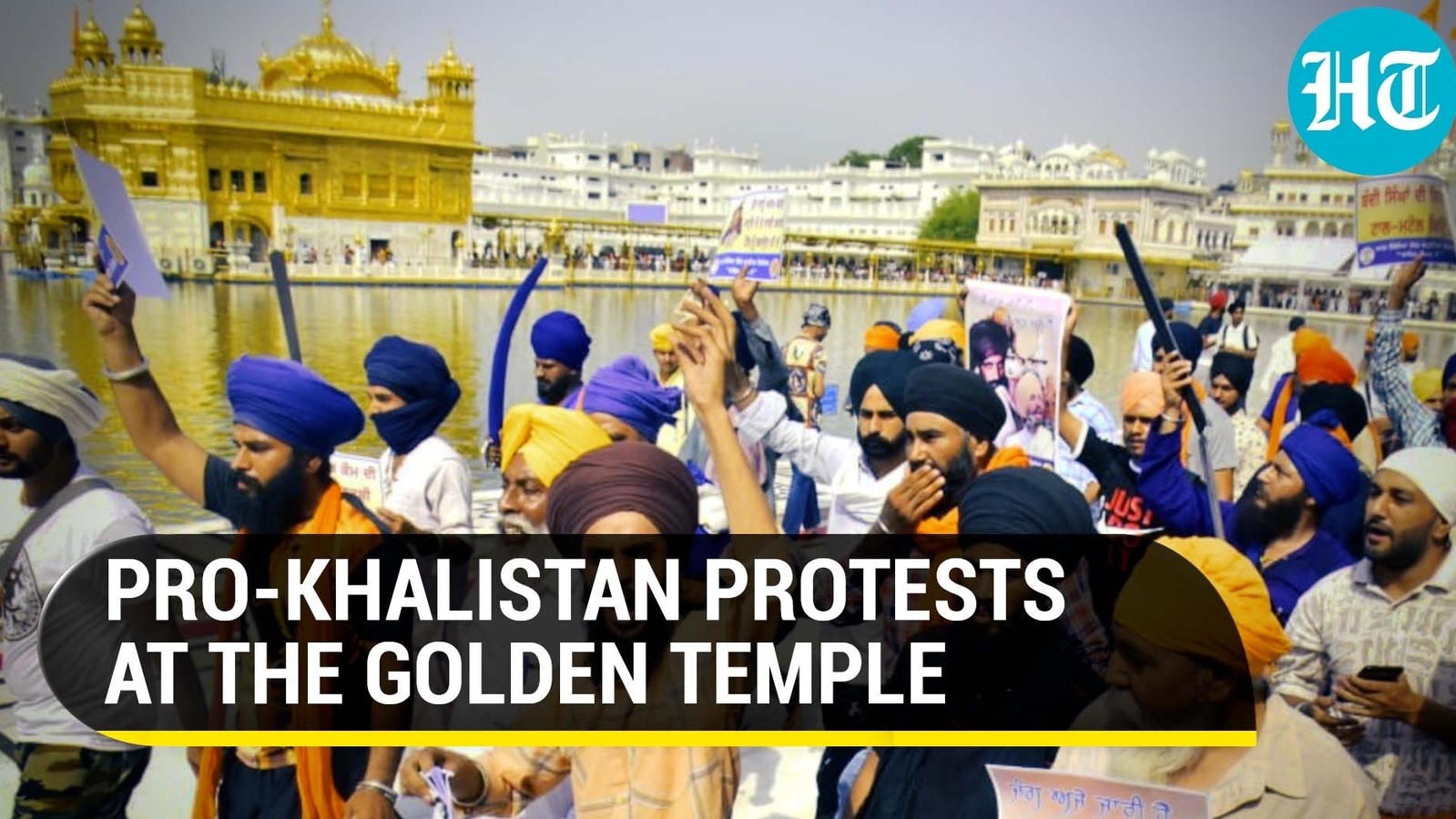 Pro-Khalistan slogans raised at Golden temple on Op Blue Star ...