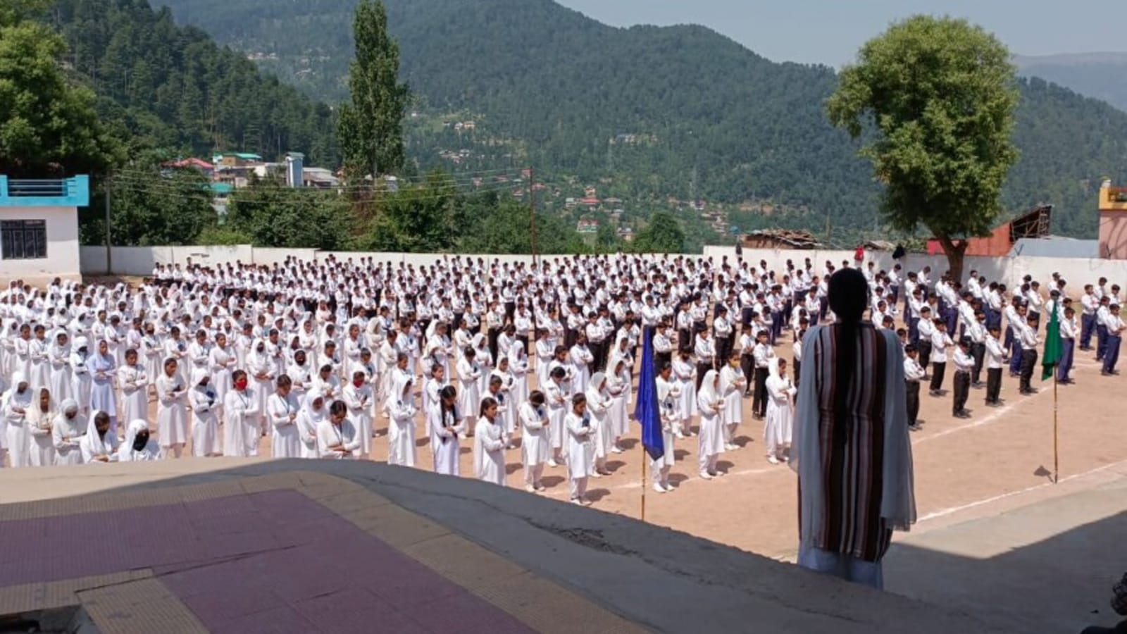 Watch: J&K schools pay tribute to late teacher Rajni Bala, observe 2 ...