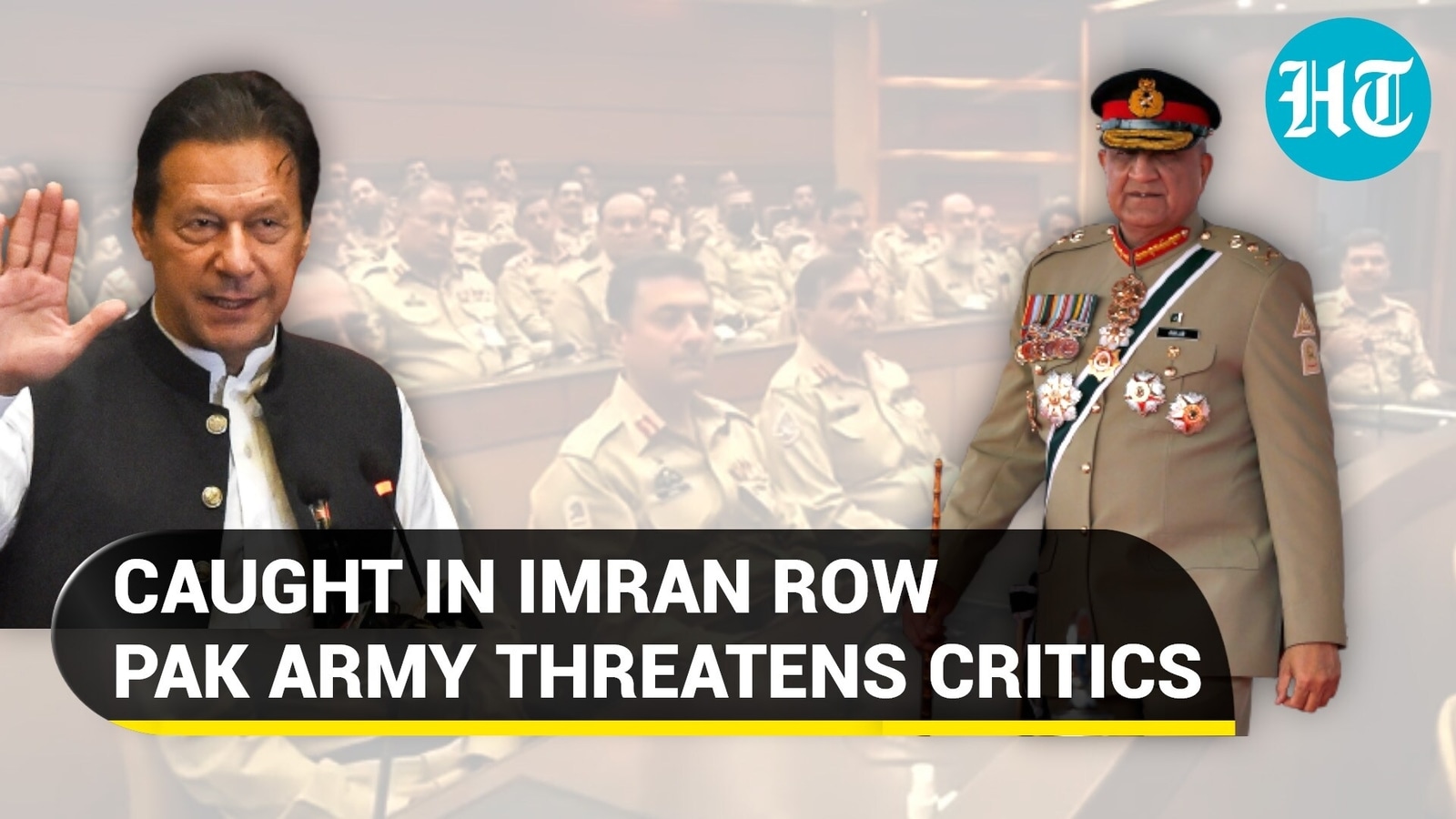 Pak Army Vs Imran Khan faceoff intensifies | Bajwa threatens detractors ...