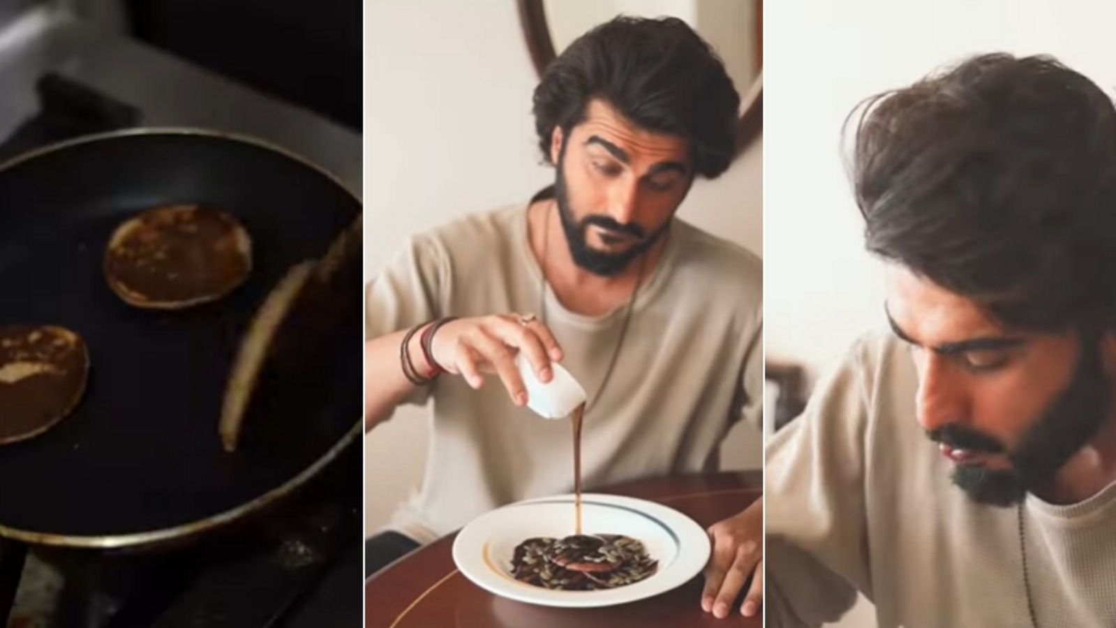 Arjun Kapoor prepares pancakes for breakfast, fans suggest ‘cook these ...