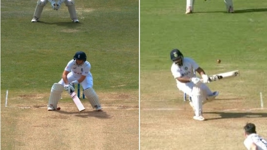 Watch: Joe Root plays 'absurd' reverse scoop for six, Twitter compares ...