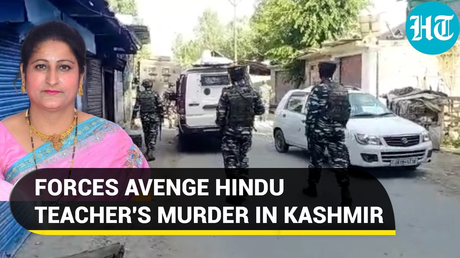 Kashmir: Hindu teacher Rajini Bala's killer gunned down in Kulgam ...