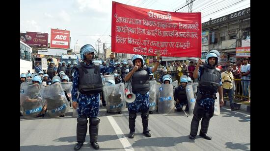 Security beefed up in Ranchi ahead of Friday prayers | Hindustan Times