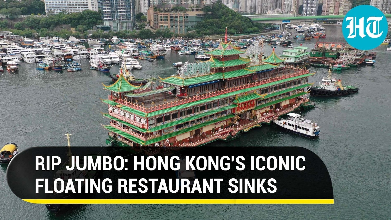 Hong Kong: This ‘Jumbo’ floating restaurant sunk in the South China Sea ...