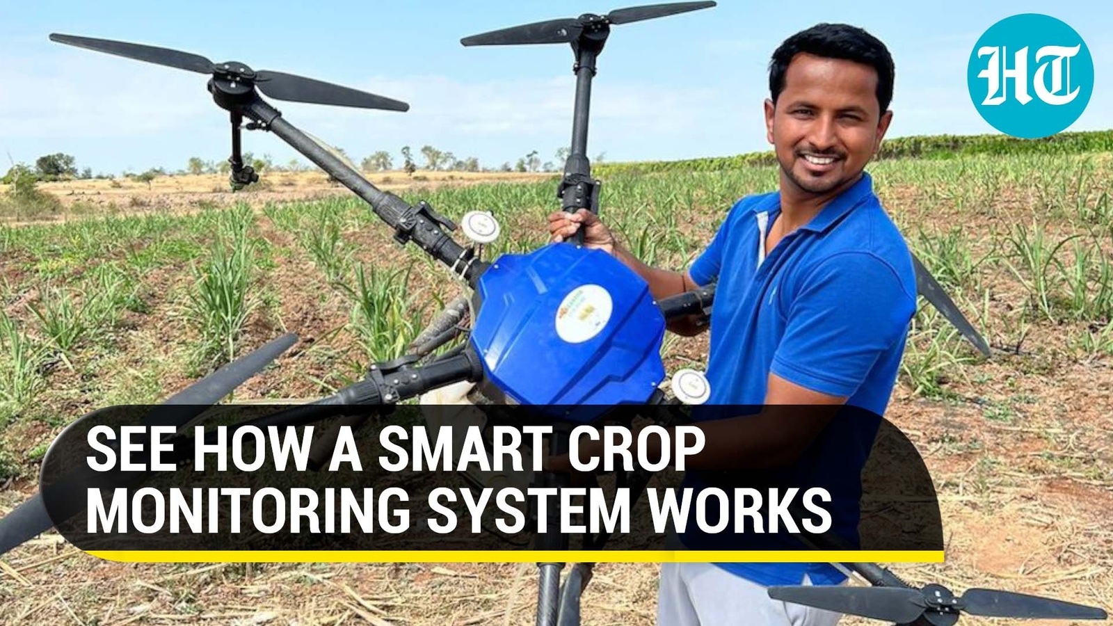 See how a smart crop monitoring system works | Hindustan Times