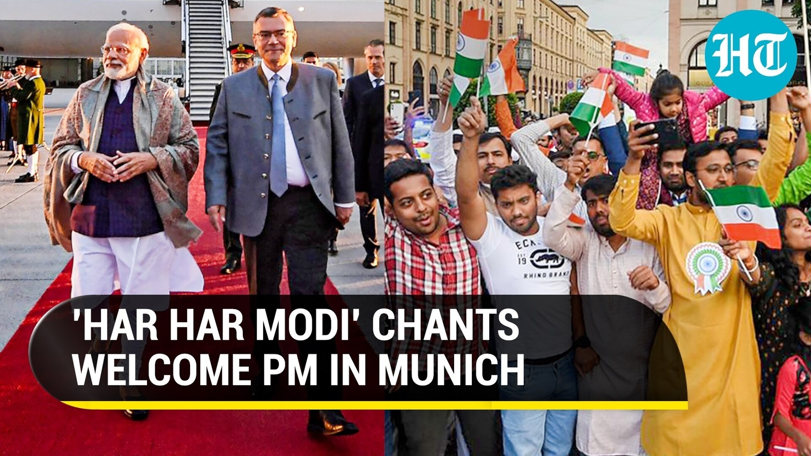 Modi Chants, Bavarian Band: How Munich welcomed Modi on arrival for G7 ...