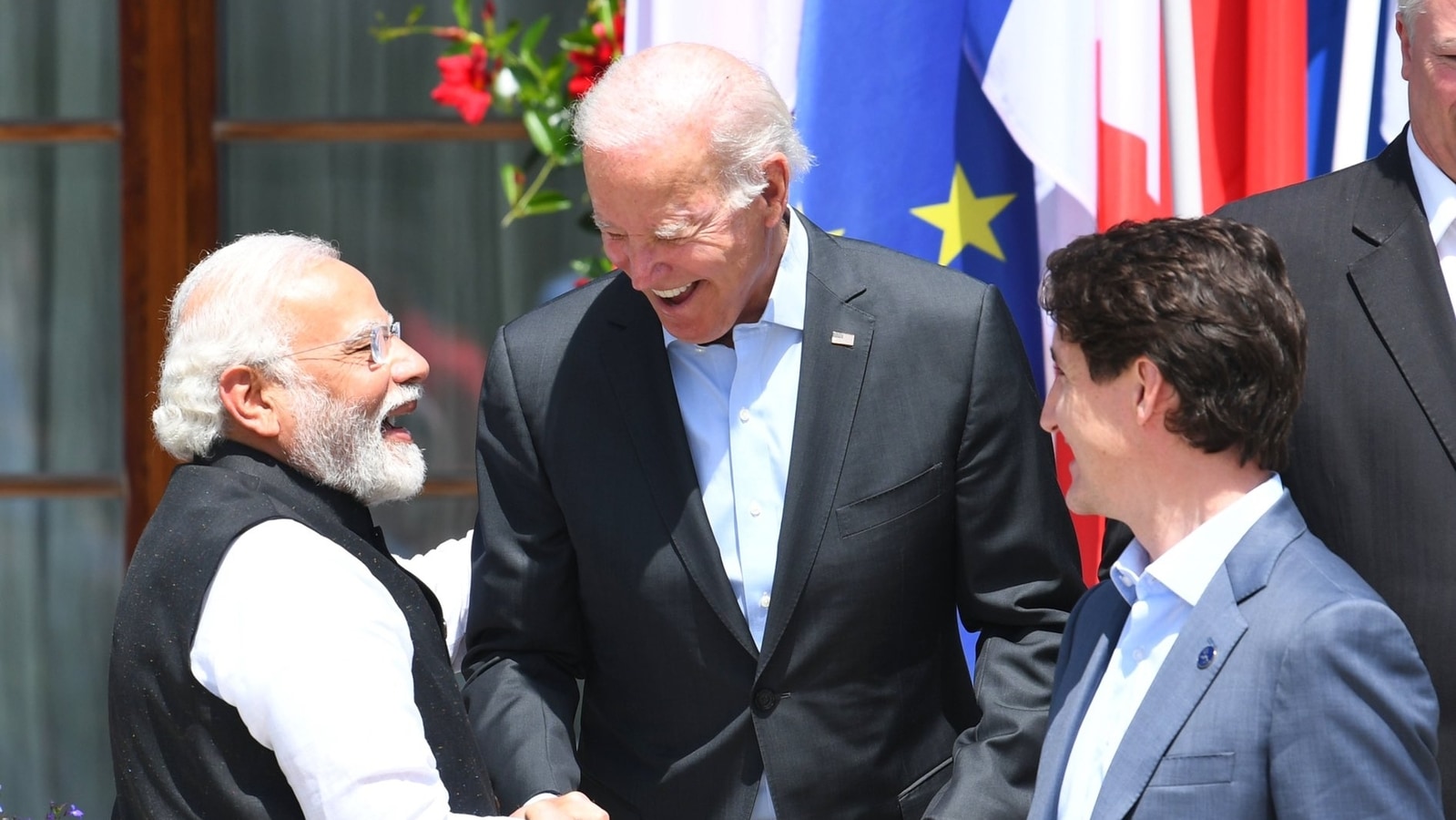 In pics | PM Modi shares warm moments with G7 leaders in Germany ...