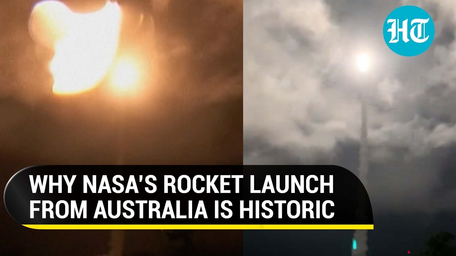 NASA blasts off 1st rocket from Australia in 27 yrs; Historic launch ...