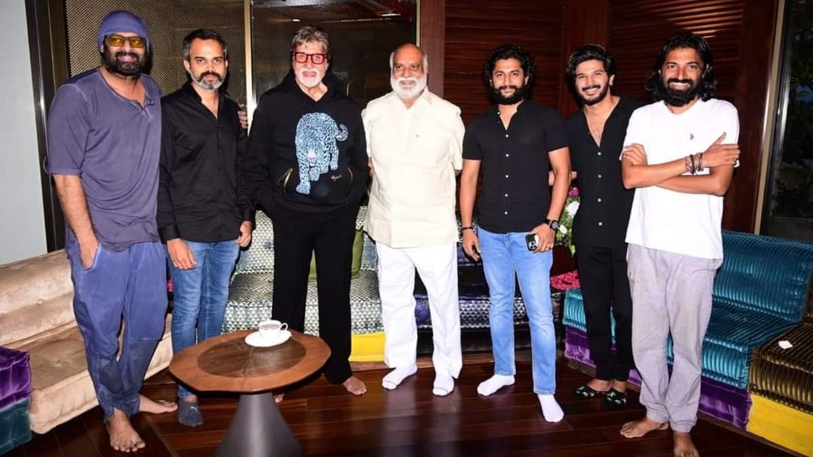 Prabhas, Amitabh Bachchan, Nani, Dulquer Salmaan attend Project K ...