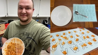 Man alphabetizes letters from alphabet soup in record time, sets world ...