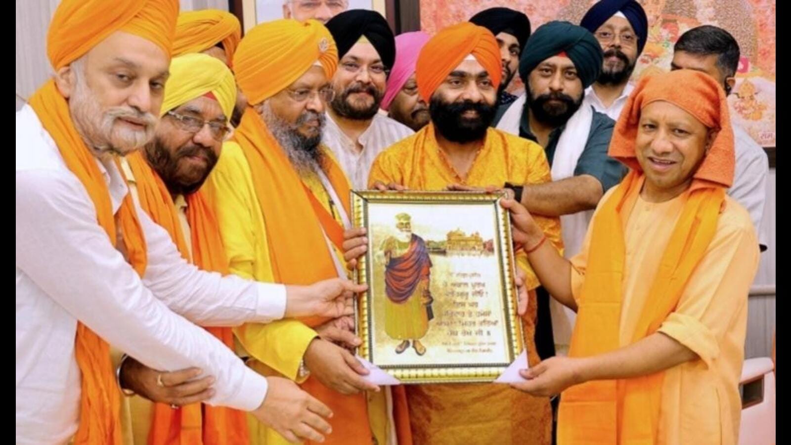 Sikh delegation meets UP CM, shows gratitude for govt’s efforts towards ...