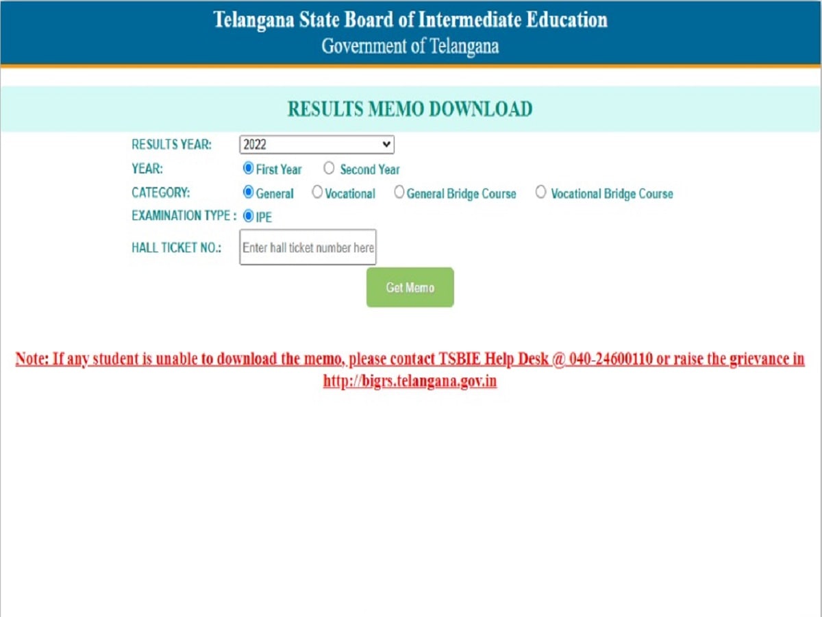 TS Inter Results 2022 Live: Telangana 1st, 2nd yr results out; Link ...