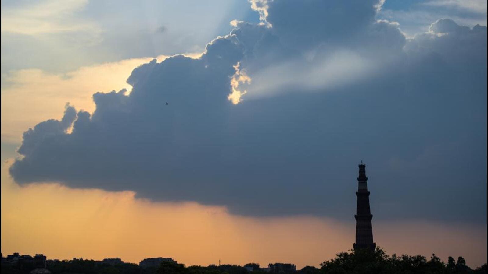 Dry day pushes Delhi’s temperature up; IMD forecasts light rain for ...