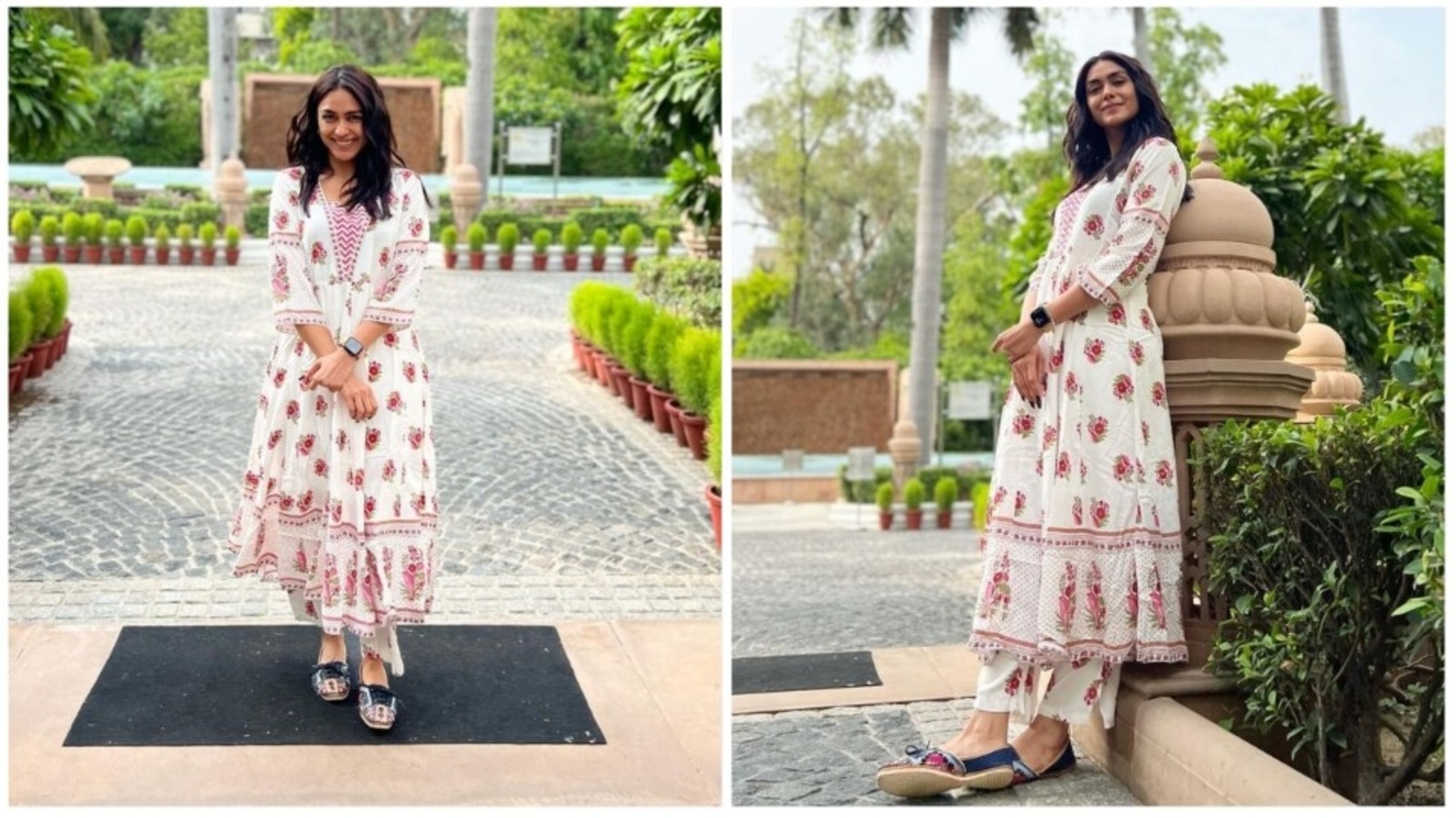 Mrunal Thakur ditches fancy gowns for this simple yet stunning anarkali ...