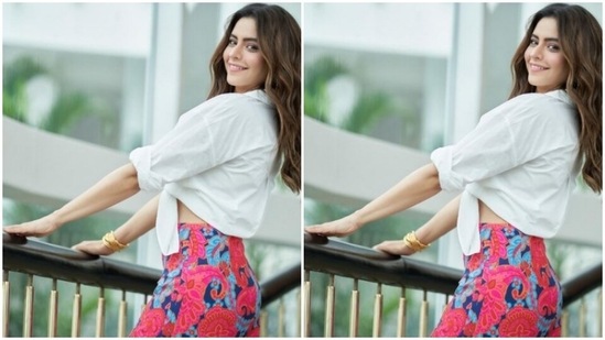 Aamna Sharif’s co-ord set is perfect for a day out with the sun | Hindustan Times