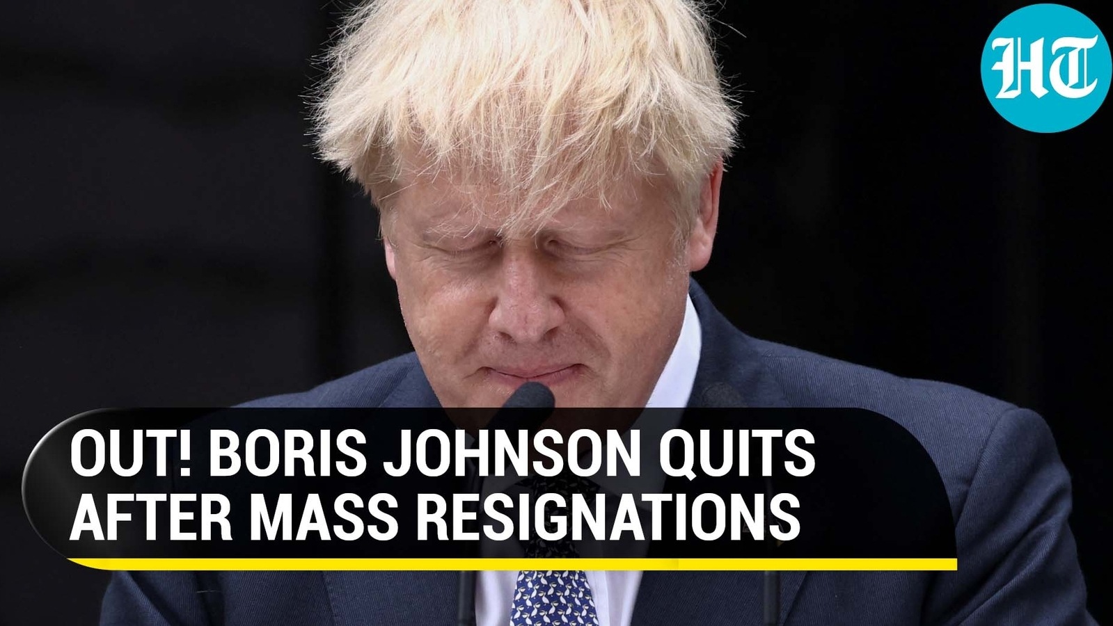 UK PM Boris Johnson succumbs to political pressure, resigns | Farewell ...