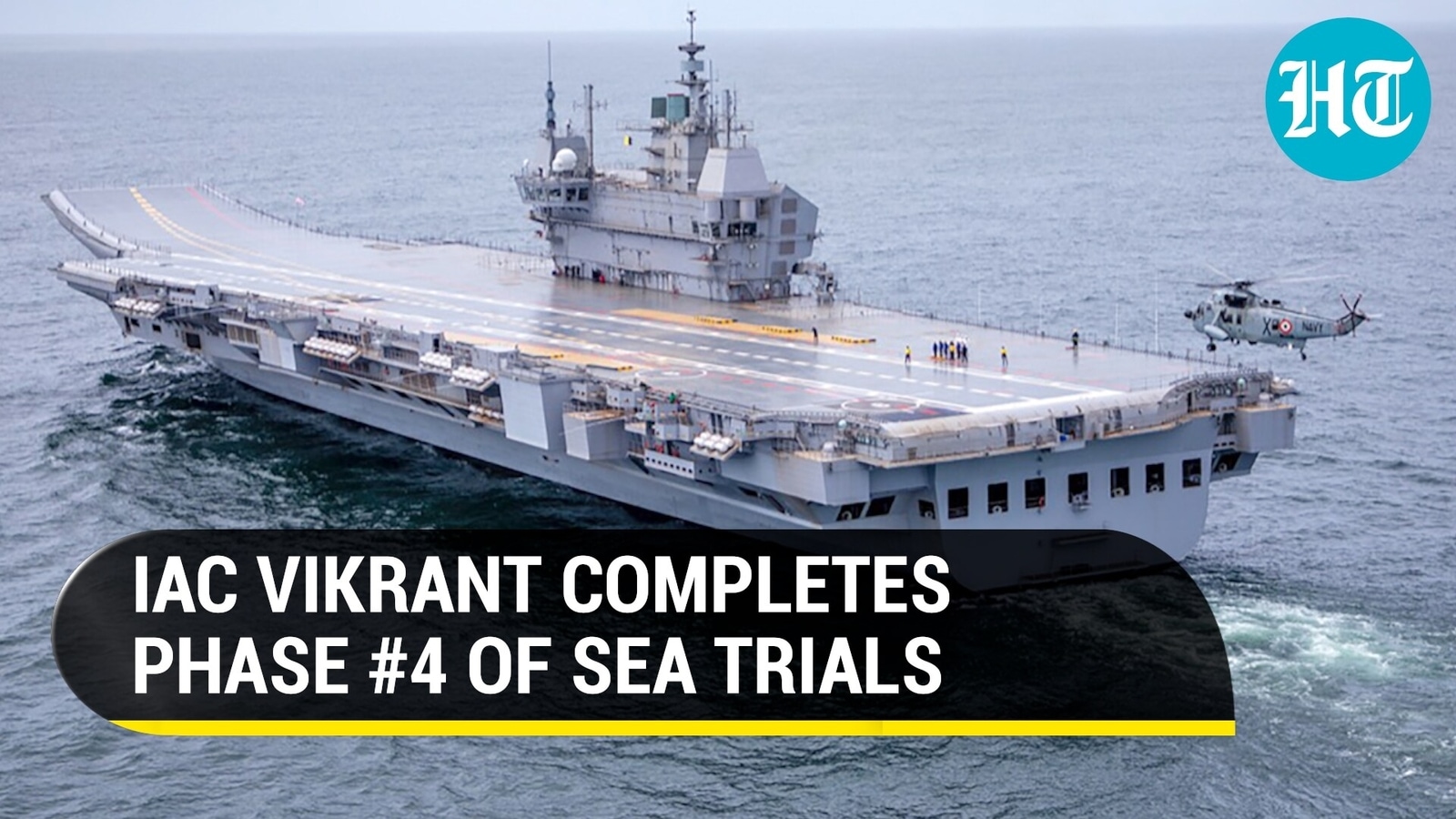 Made-in-India warship Vikrant completes phase #4 of sea trials | Key ...