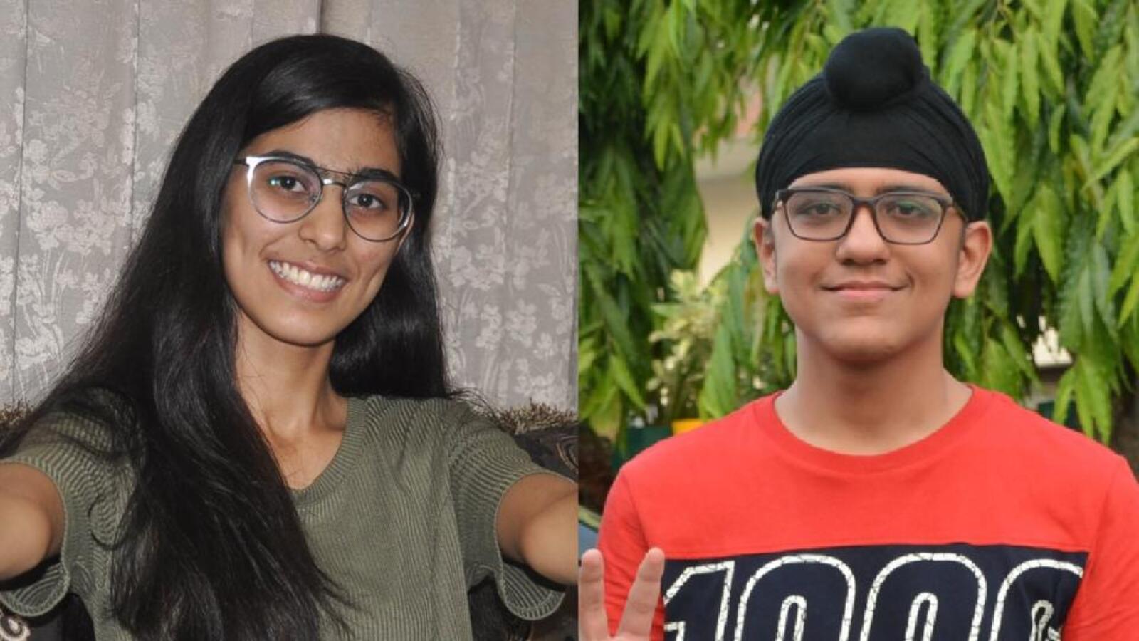 ICSE Class 10 Results Ravleen Armaan Share Top Spot In Chandigarh 