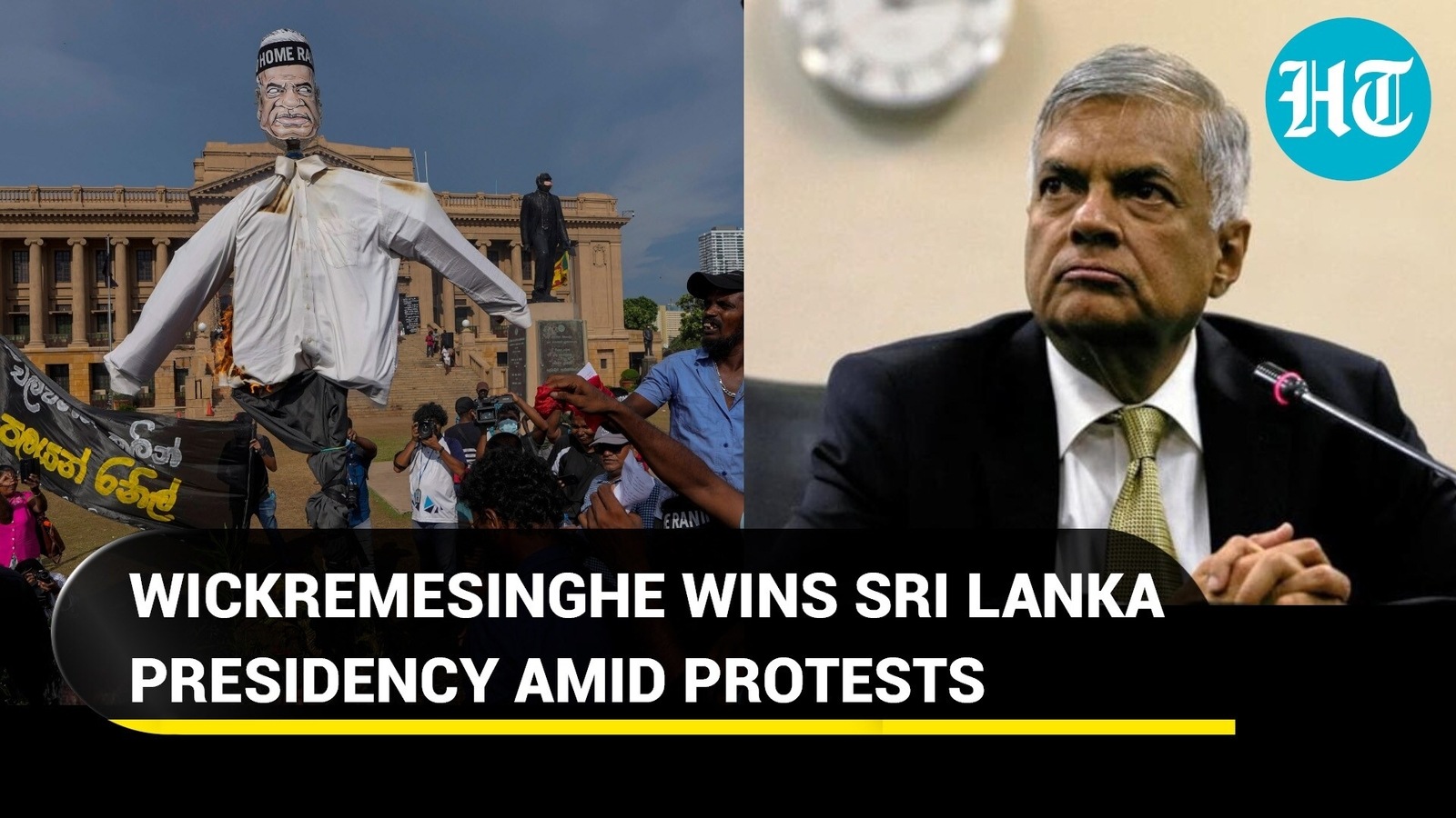 'We're shocked': Sri Lankans fume as Ranil Wickremesinghe elected new ...
