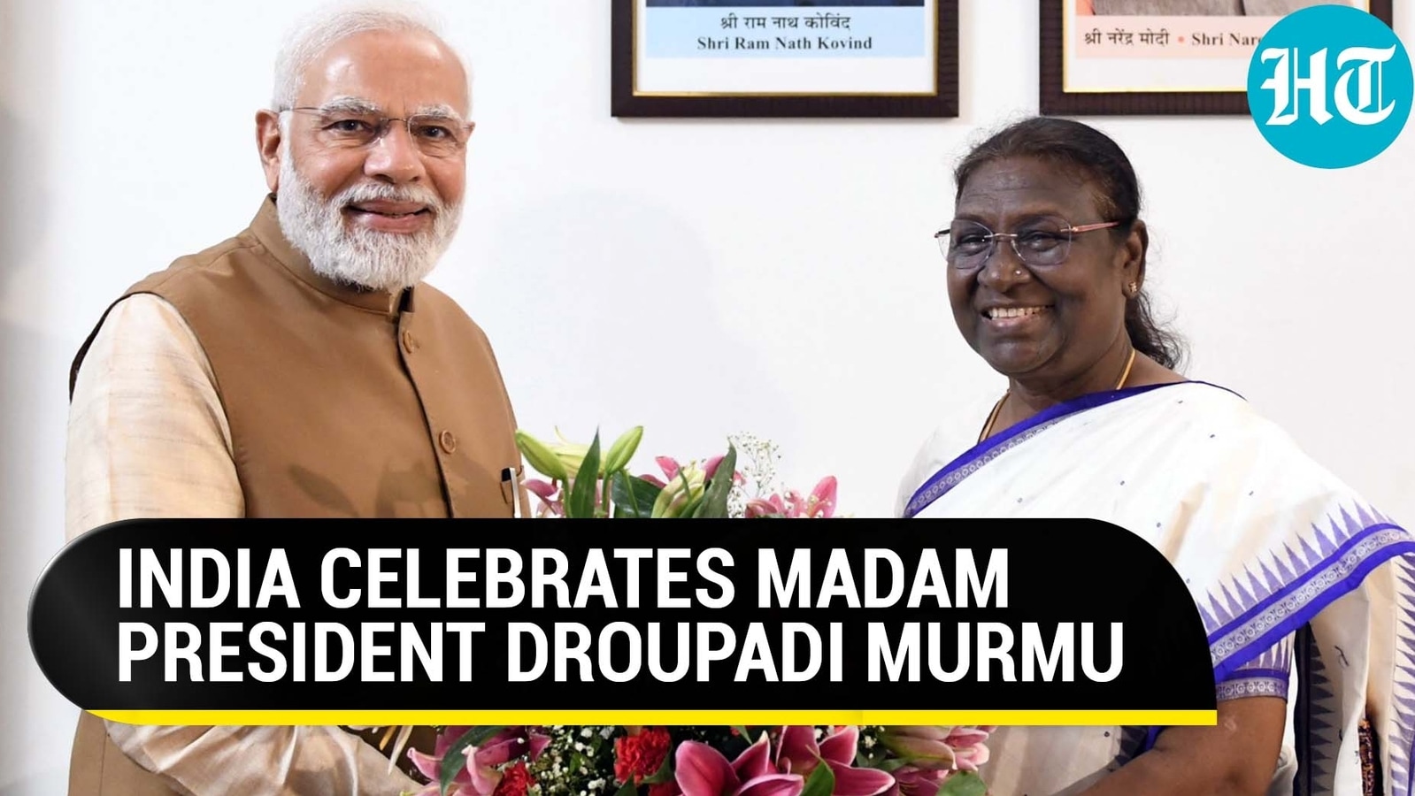 PM Modi leads country in celebrations as Droupadi Murmu becomes the ...