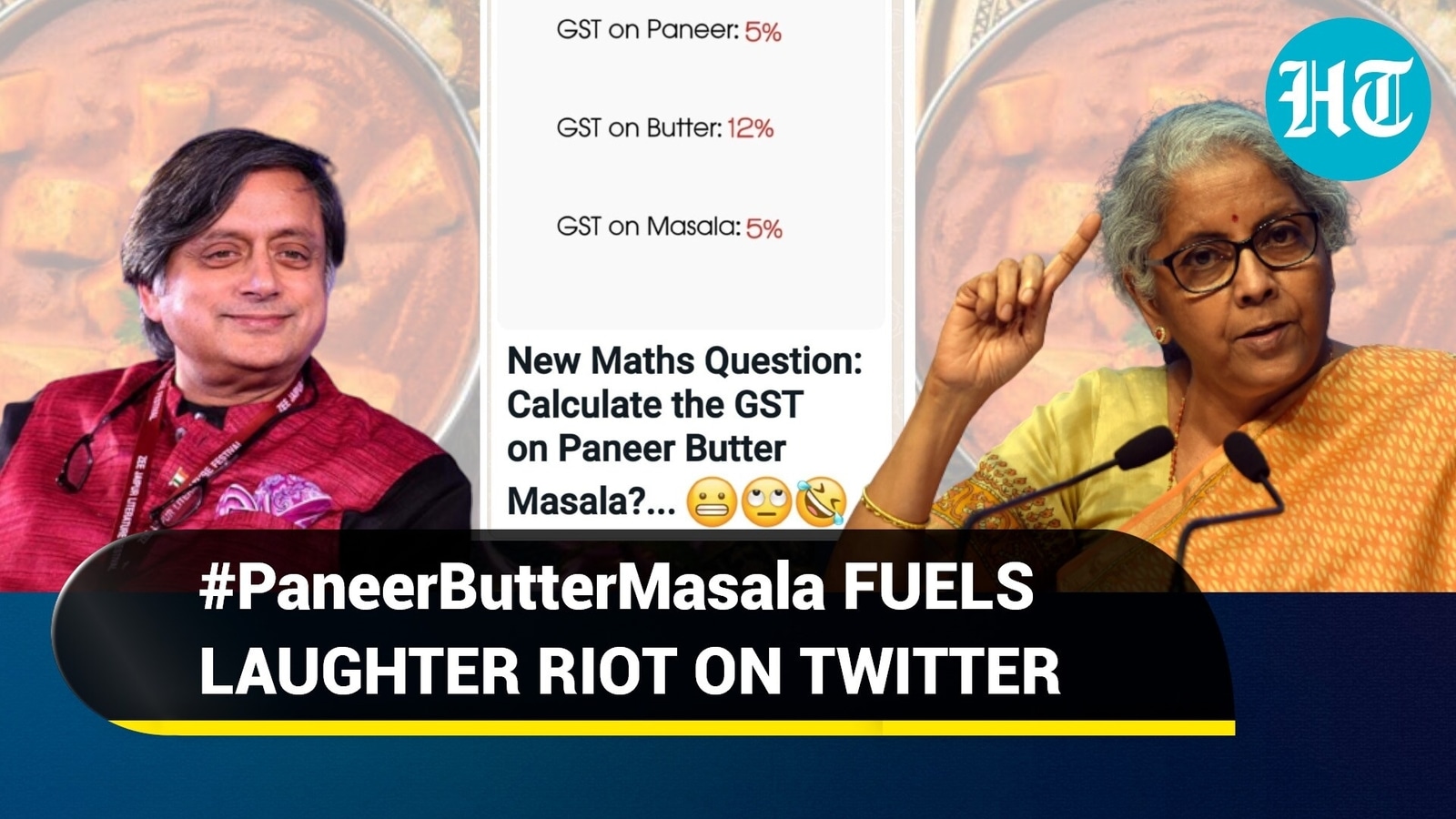 GST rates spark ‘paneer butter masala’ meme-fest on Twitter; Tharoor ...