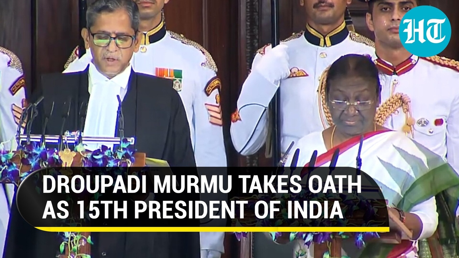 India makes history as Droupadi Murmu takes oath as India's 1st tribal ...