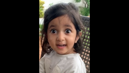 Little girl hears dogs barking for the first time, has no idea what it ...