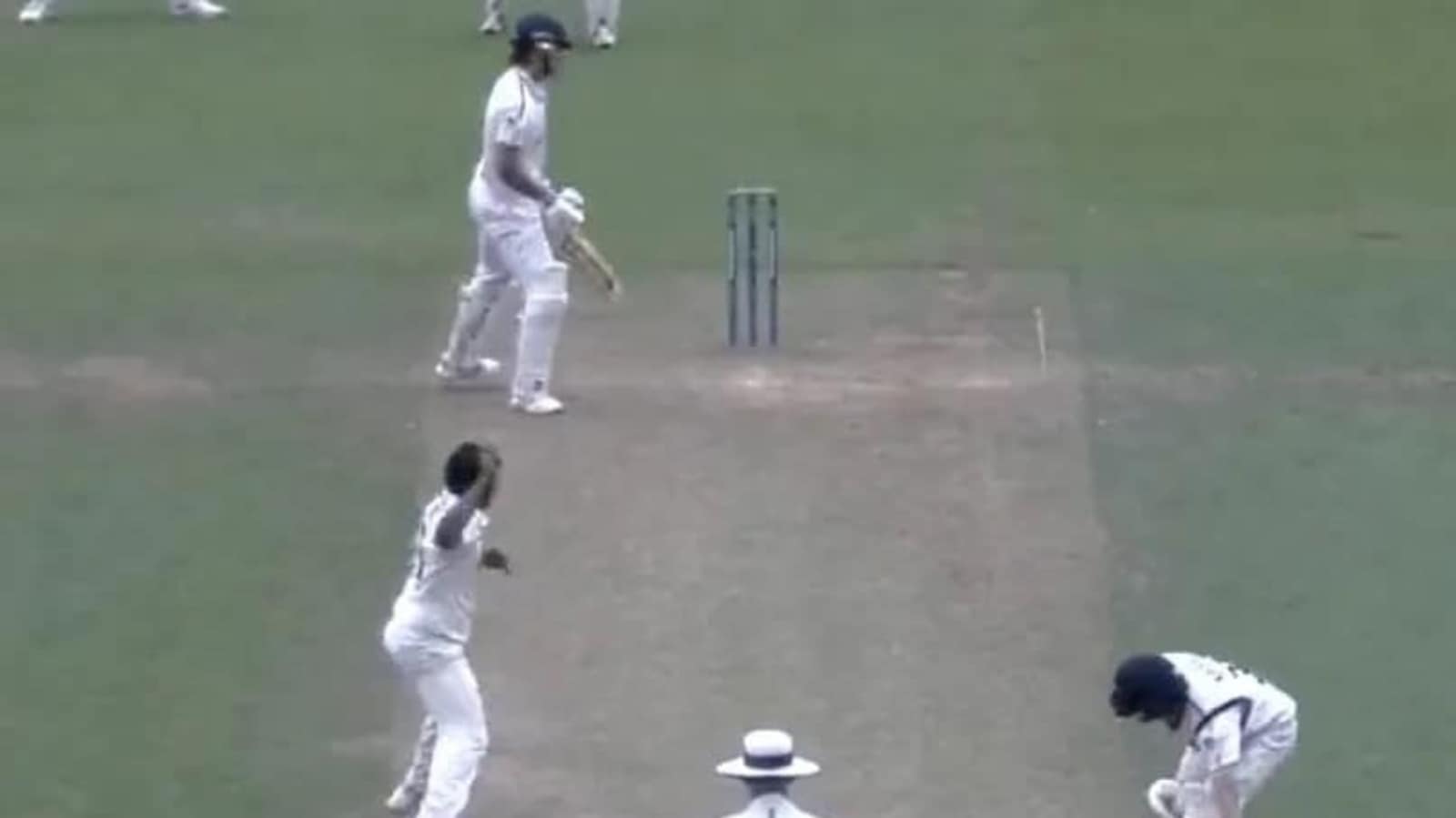 Watch: Surrey bowler's brain fade moment costs his side four overthrow ...