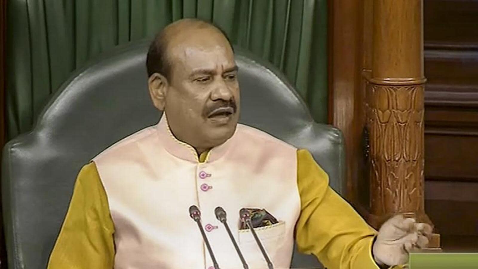 Lok Sabha Adjourned Amid Opposition Protest Speaker Says ‘not