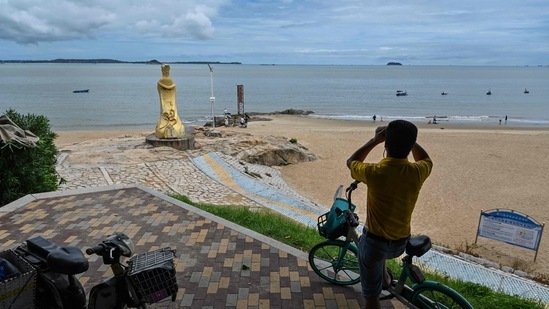 Taiwan says it fired flares to drive away suspected drones near Kinmen ...