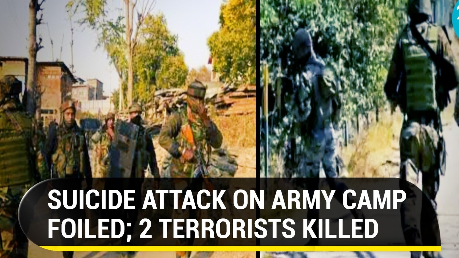 J&K: Army foils suicide attack in Rajouri; 2 terrorists killed, 3 jawans die | Hindustan Times