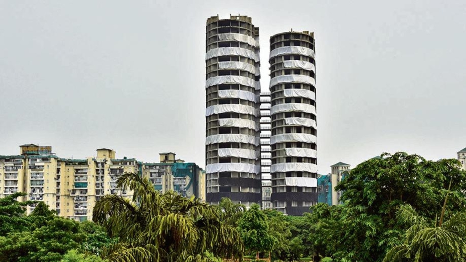 Further delay in blast may cause collapse of Noida towers: Agency ...