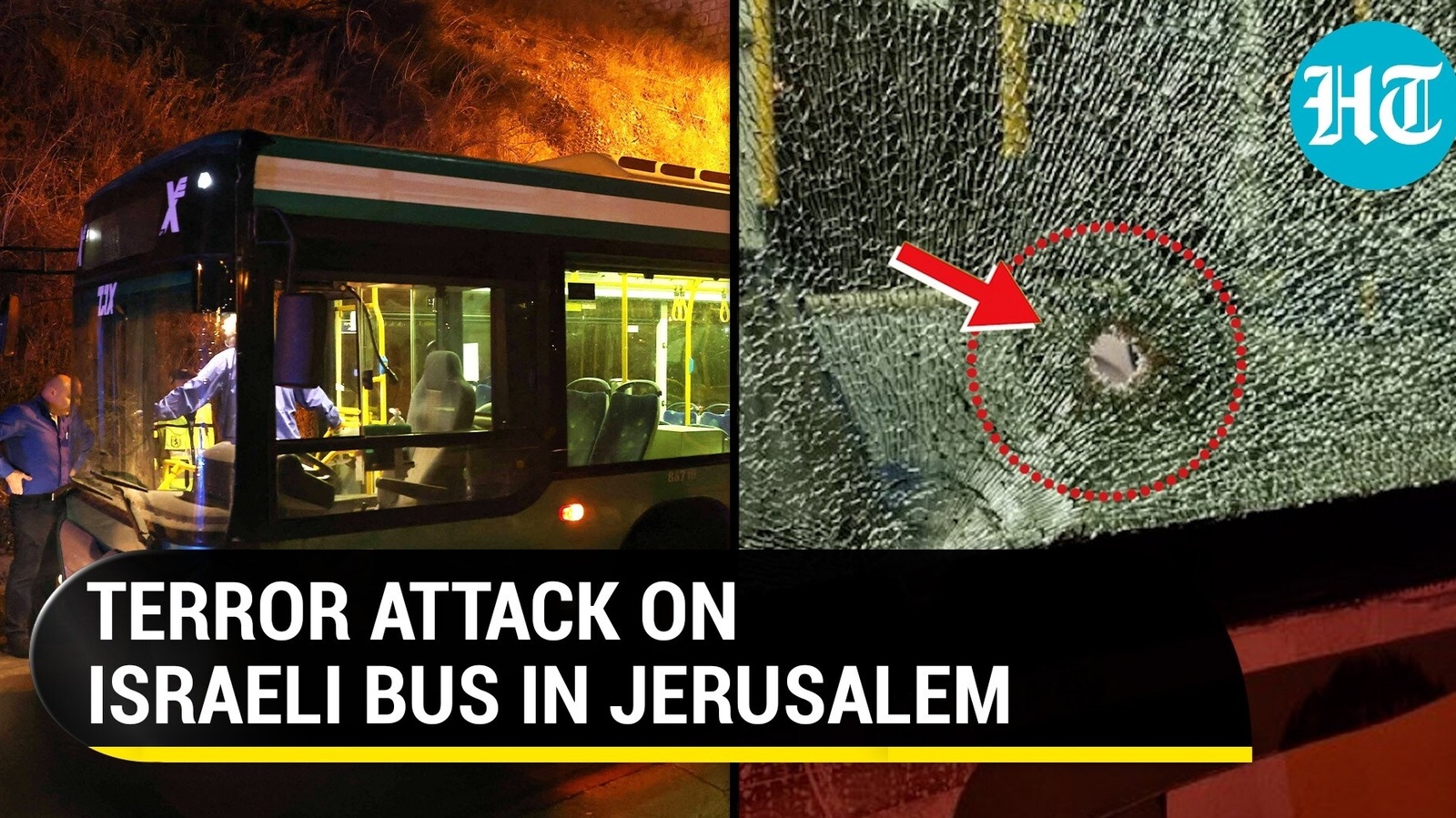 Israeli bus attacked in Jerusalem amid Israel-Palestine tensions; 8 ...