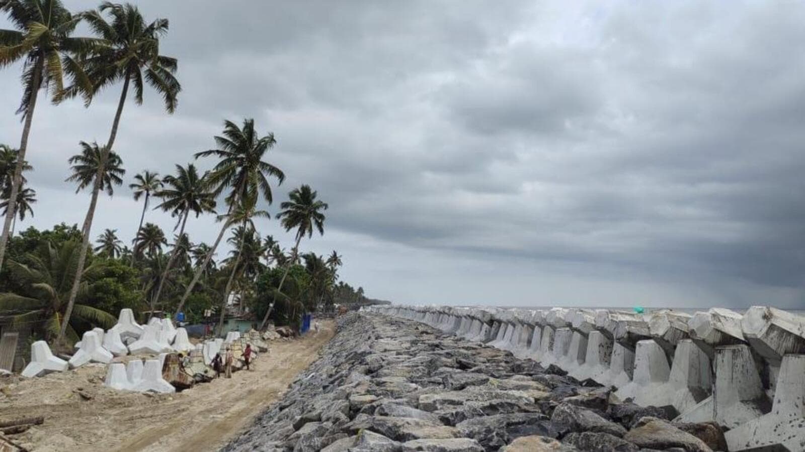 Tetrapod fencing relief for locals affected by sea erosion in Kerala’s ...