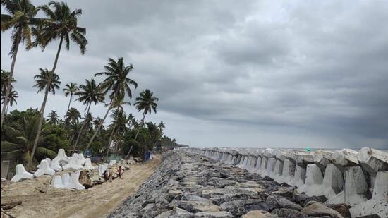 Tetrapod fencing relief for locals affected by sea erosion in Kerala’s ...