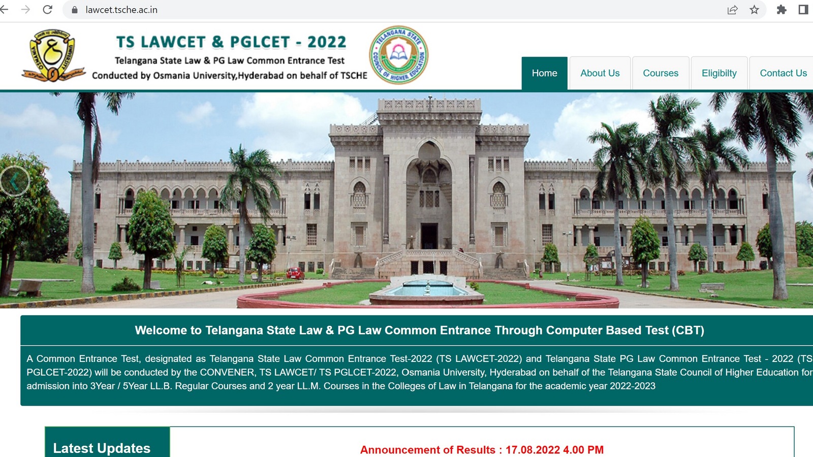 TS LAWCET, PGLCET 2022 result tomorrow at lawcet.tsche.ac.in, know how ...