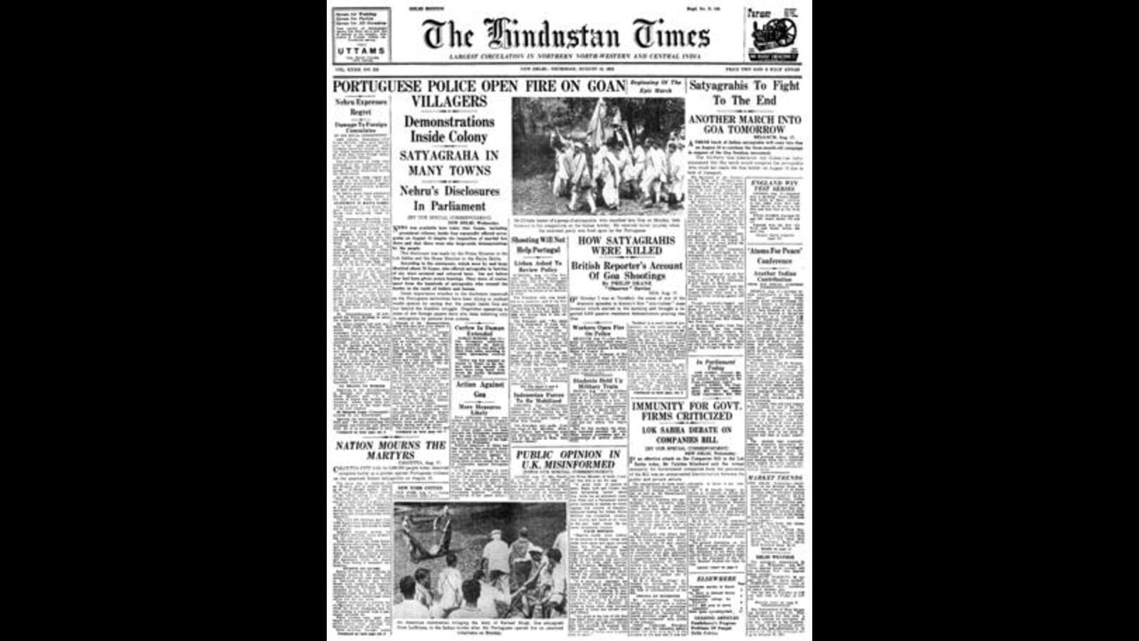 HT This Day: August 18, 1955 -- Beginning of the epic march | India News